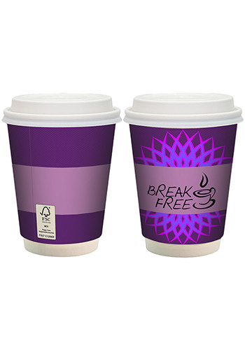 12 oz FSC Full Color Paper Cup with Lid | ASCPP6857 - Discountmugs