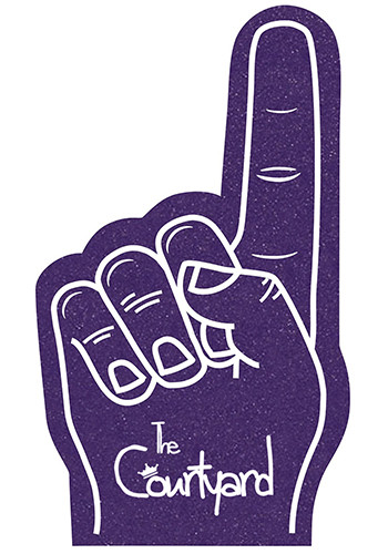 Purple Foam Finger