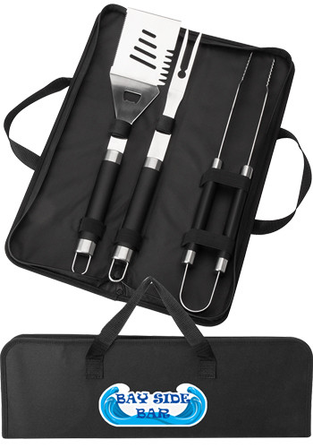 Soft Touch BBQ Set | SUSL9801 - Discountmugs
