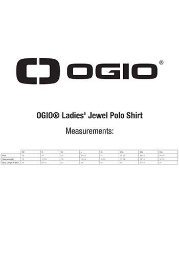OGIO® Ladies' Jewel Polo Shirt | LOG101 - Discountmugs
