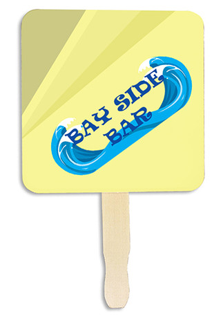 Square Shape Hand Fans | AK8033013 - Discountmugs