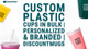 Custom Plastic Cups in Bulk: Your Logo, Every Sip - Discount Mugs