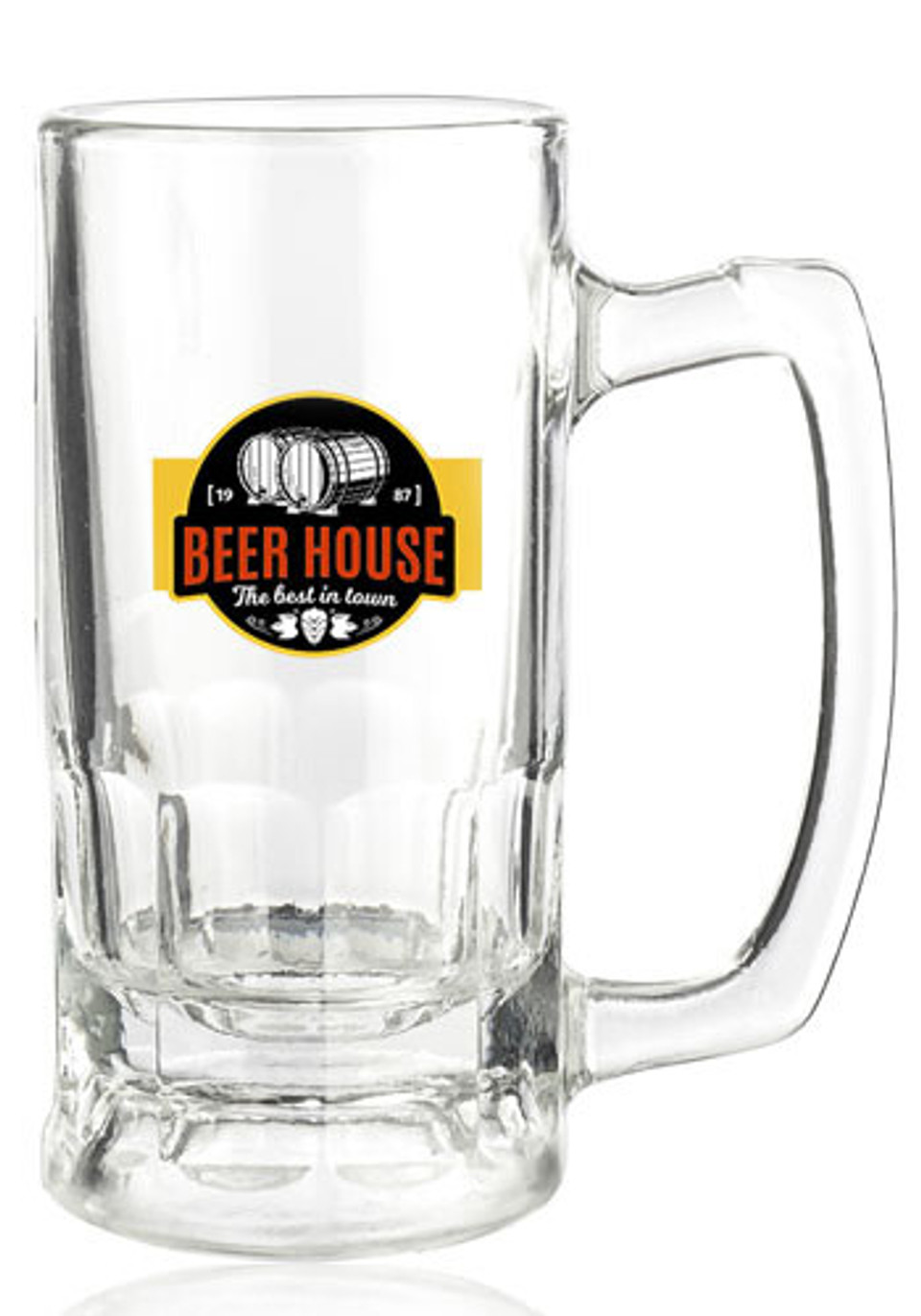 12 Oz Libbey Groomsmen Glass Beer Mugs 5273 Discountmugs