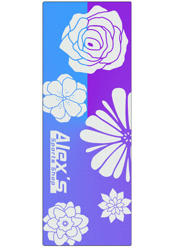 24 x 68 Sublimation Microfiber Velour Yoga Mat Towel | IDYTSM2468 ...