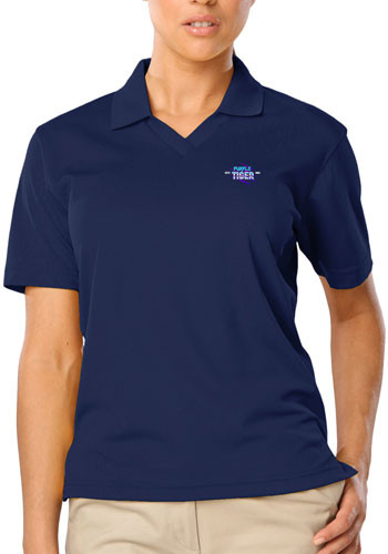 Blue Generation Superblend V-Neck Polo Shirts | BGEN6209 - Discountmugs