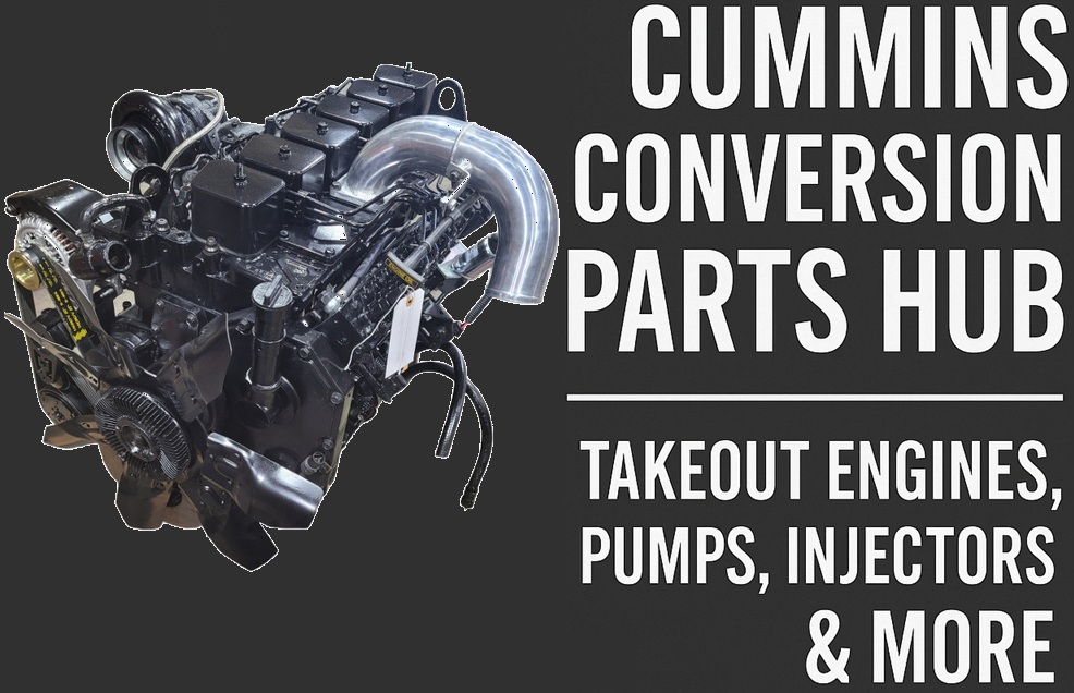 CPP Diesel Cummins Conversion Parts Hub: Takeout Engines, Pumps ...