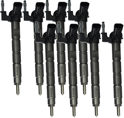 Exergy E01 10514 Reman 150% Over Injector Set for 2011-2016 GM Duramax ...