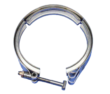 Mopar 52121285AA Cast Elbow to Downpipe V-Band Clamp 2004.5-2007 Dodge ...