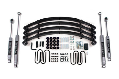 BDS SUSPENSION BDS408H 2 INCH LIFT KIT JEEP WRANGLER YJ 87-95 NX2 NITRO ...