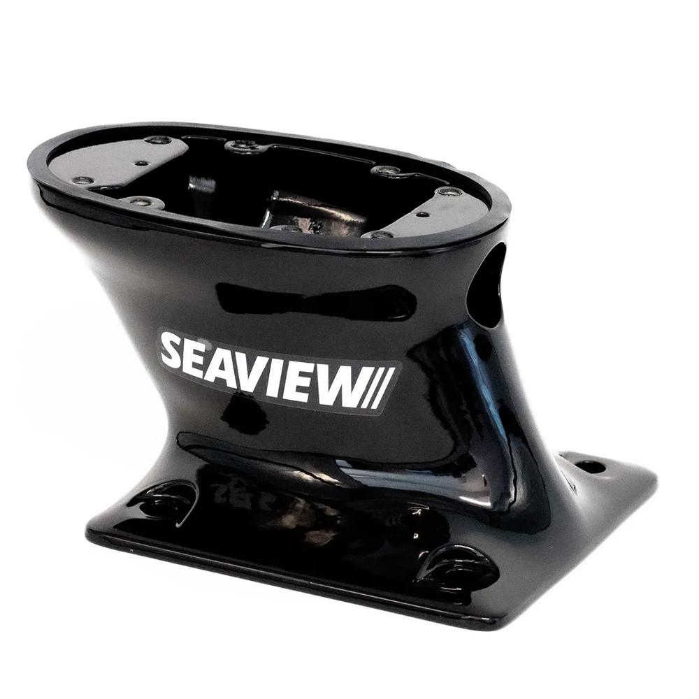 Seaview 5" Black Modular Mount - Forward Raked - 7"x7" Base Plate - Top ...