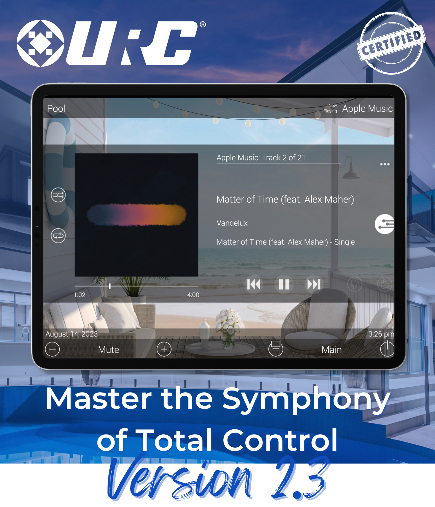 Elevate Your Urc Total Control Audio Experience With The Urc Certified Eseries Mms Version 23