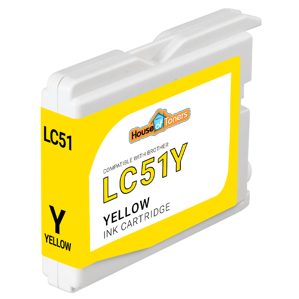 Compatible Ink Cartridge for Brother LC51 10PK - 4B/2CMY | Houseoftoners