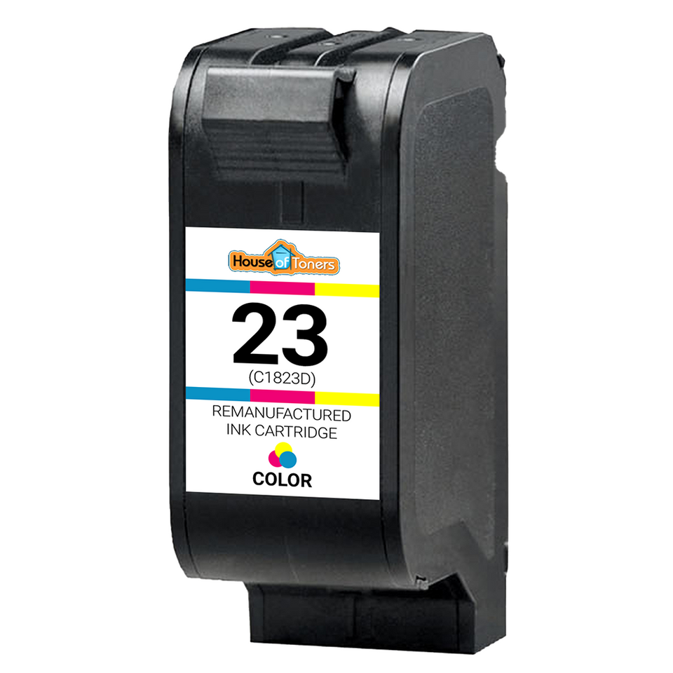 Remanufactured Ink Cartridge for HP 23 (C1823D) Color | Houseoftoners