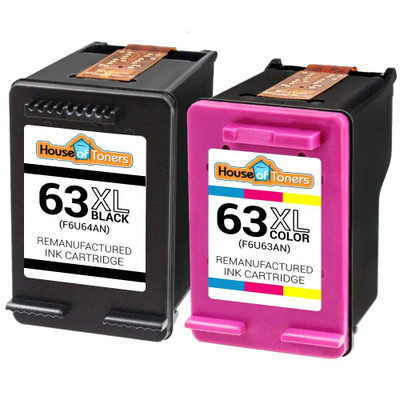 HP 63XL Black/Color 2-Pack | Higher Yield Ink Cartridges