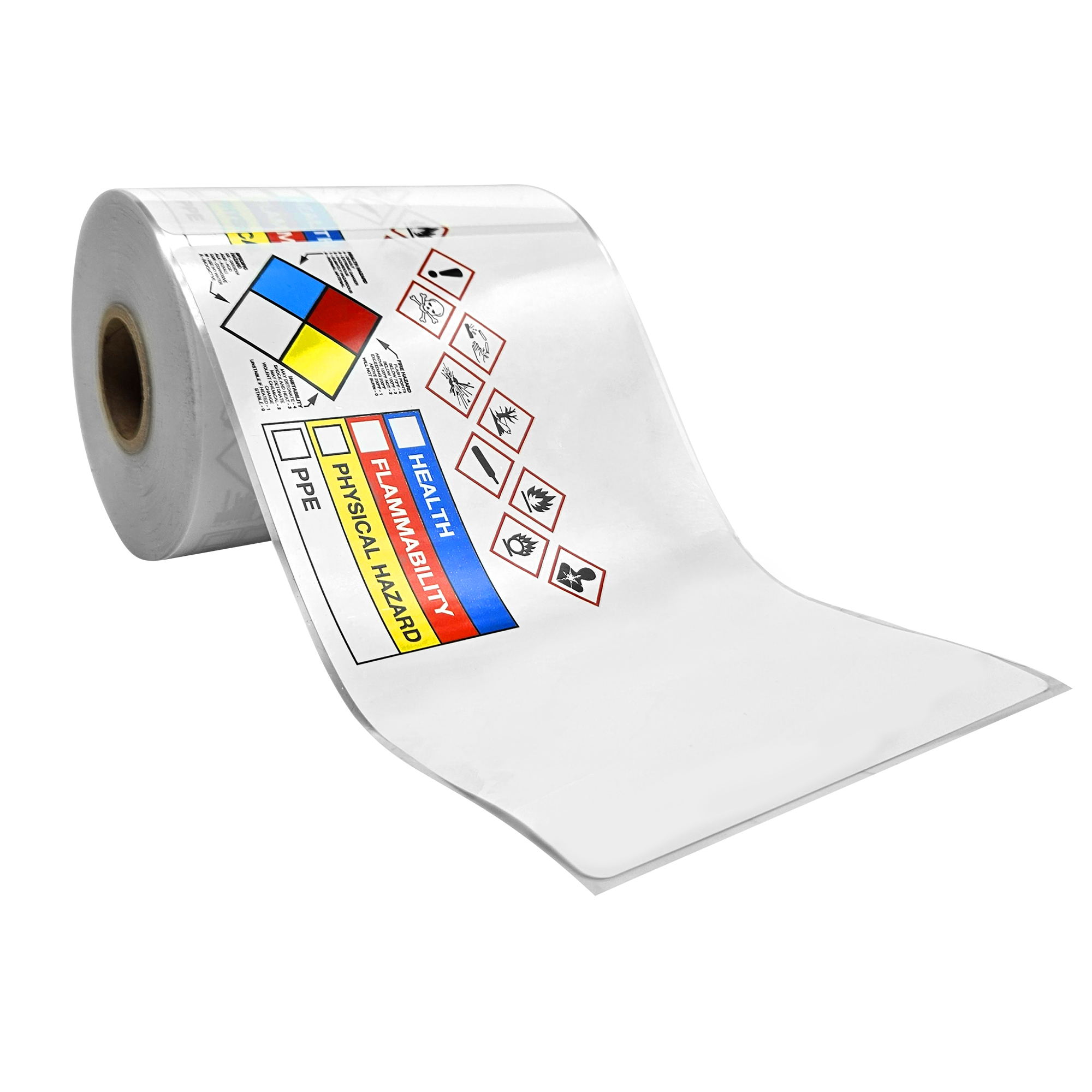 formuLABEL 4x6 GHS RTK Secondary Labels, OSHA Compliant, Roll of 225 ...
