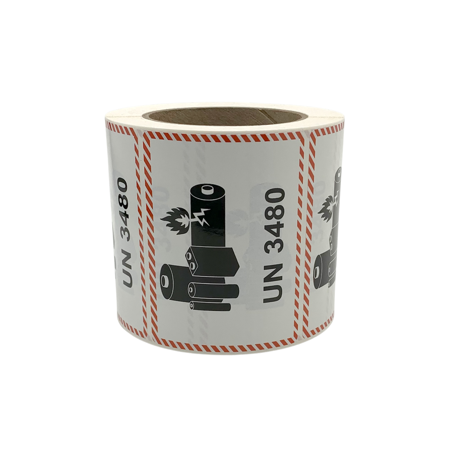 UN3480 Lithium Battery Shipping Labels, size 3” x 4” (Roll of 500)
