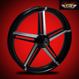 Harley Davidson Black Contrast Trike - Freewheeler Motorcycle Wheels ...