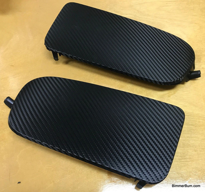 (4-00902) BMW Z3 6 Cylinder non-M Carbon Fiber Look Fog Light Delete ...
