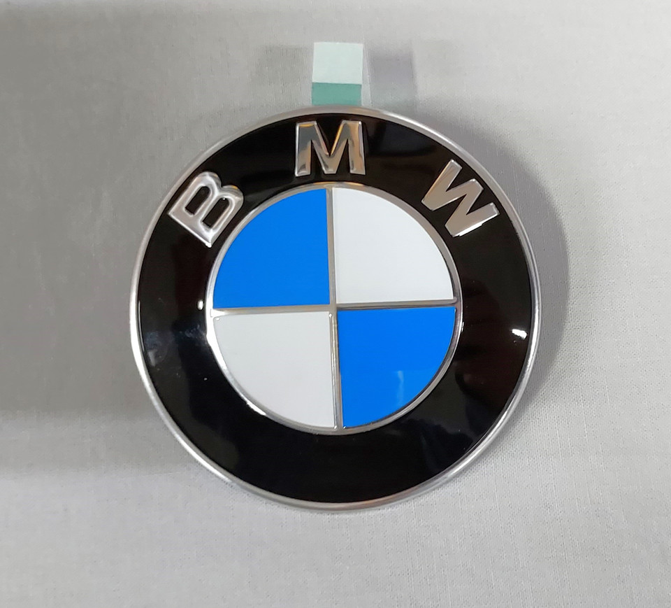 Genuine BMW 82mm Hood Emblem Roundel Kit | 51148132375 | BimmerBum Co