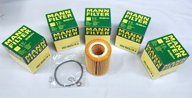 (3-00001.1) *5-Pack* OEM MANN M52/M54 Oil Filter Kit (HU 925/4x ...