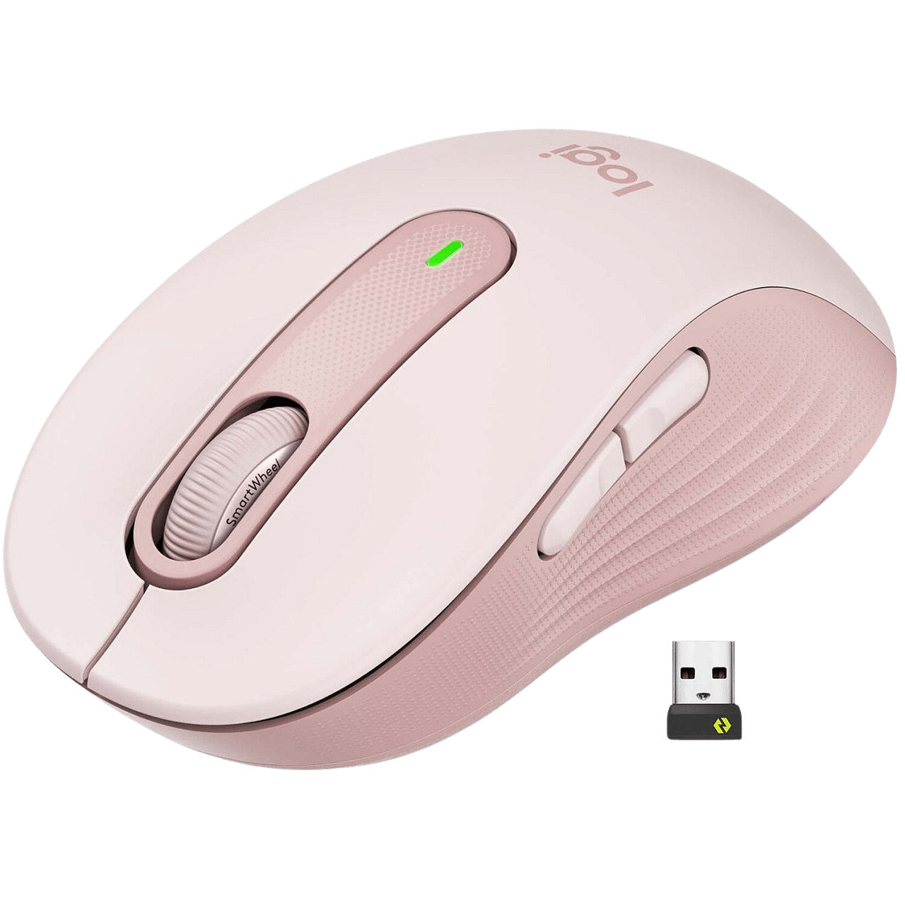 Logitech Signature M650 Large Wireless Mouse, Rose