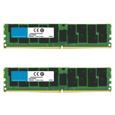 128GB (2 x 64GB) DDR4 ECC UnBuffered Server Memory