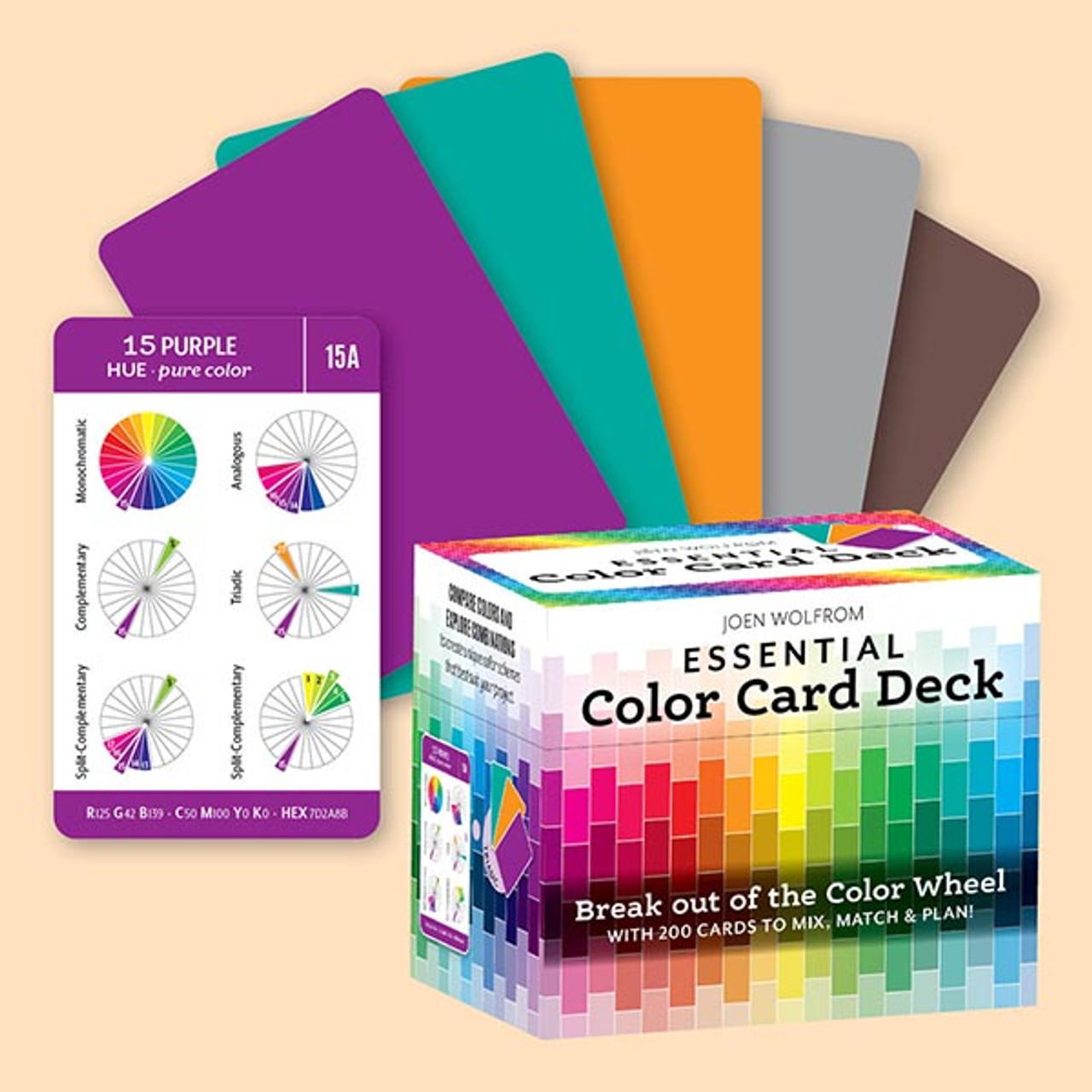 Essential Color Card Deck The Woolery