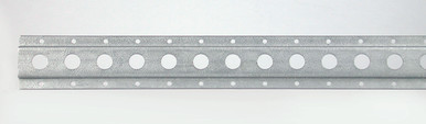 10’ Series F 14-Gauge Galvanized Horizontal Track