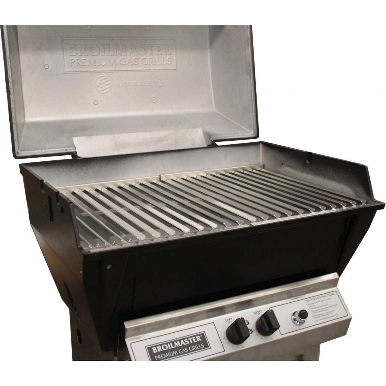 Broilmaster R3BN Infrared Combination Natural Gas Grill On Stainless ...