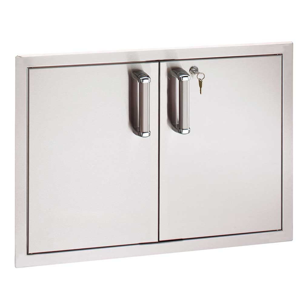 Fire Magic Double Access Doors - Reduced Height with Locking Model ...