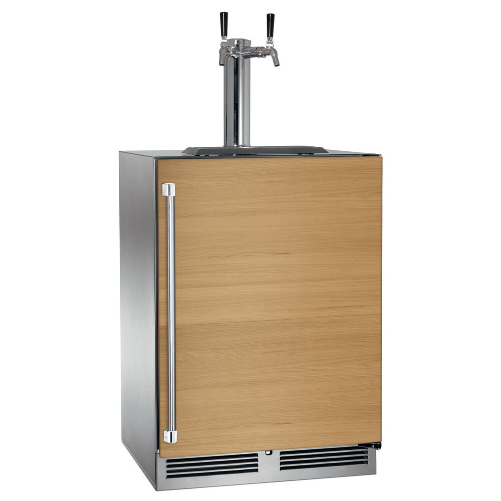 Perlick 24" C-Series Outdoor Beverage Dispenser with Panel Ready Solid ...