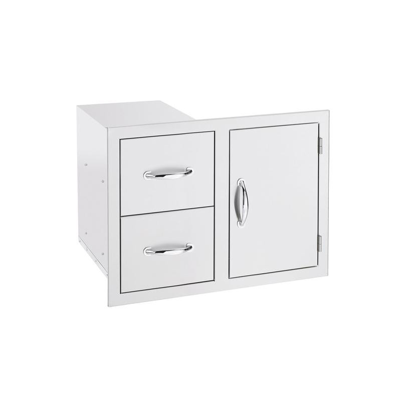Summerset SSDC2-30 30" 2-Drawer & Access Door Combo