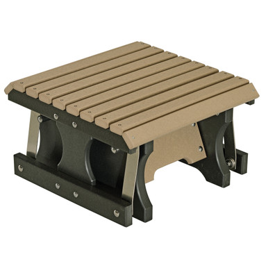 Berlin Gardens Gliding Footstool with Allochrome Brackets - PVGF2100AC