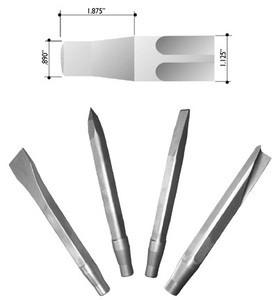 Rivet Buster Bits & Chisels | Champion Chisel Works