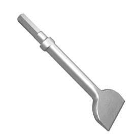 18" x 2-1/2" Wide Chisel for .580" Hex Shank with Oval Collar ...