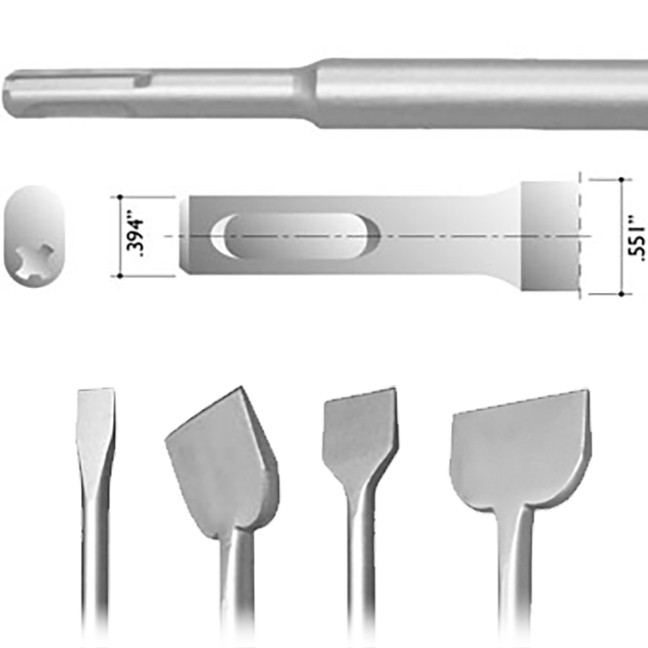Heavy Duty SDS Plus Chisels & Drill Bits | Champion Chisel