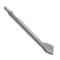 7" x 2" Wide Bent Chisel for 200 Style Shank - Champion Chisel Works