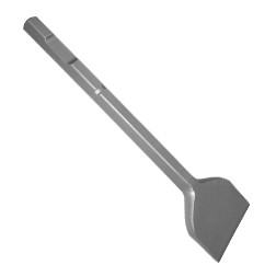 12" x 3" Wide Chisel for 3/4" Hex Demo Shank - Champion Chisel Works