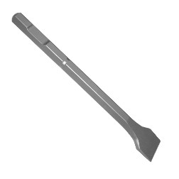 20" x 1-1/2" Wide Chisel for 3/4" Hex Demo Shank