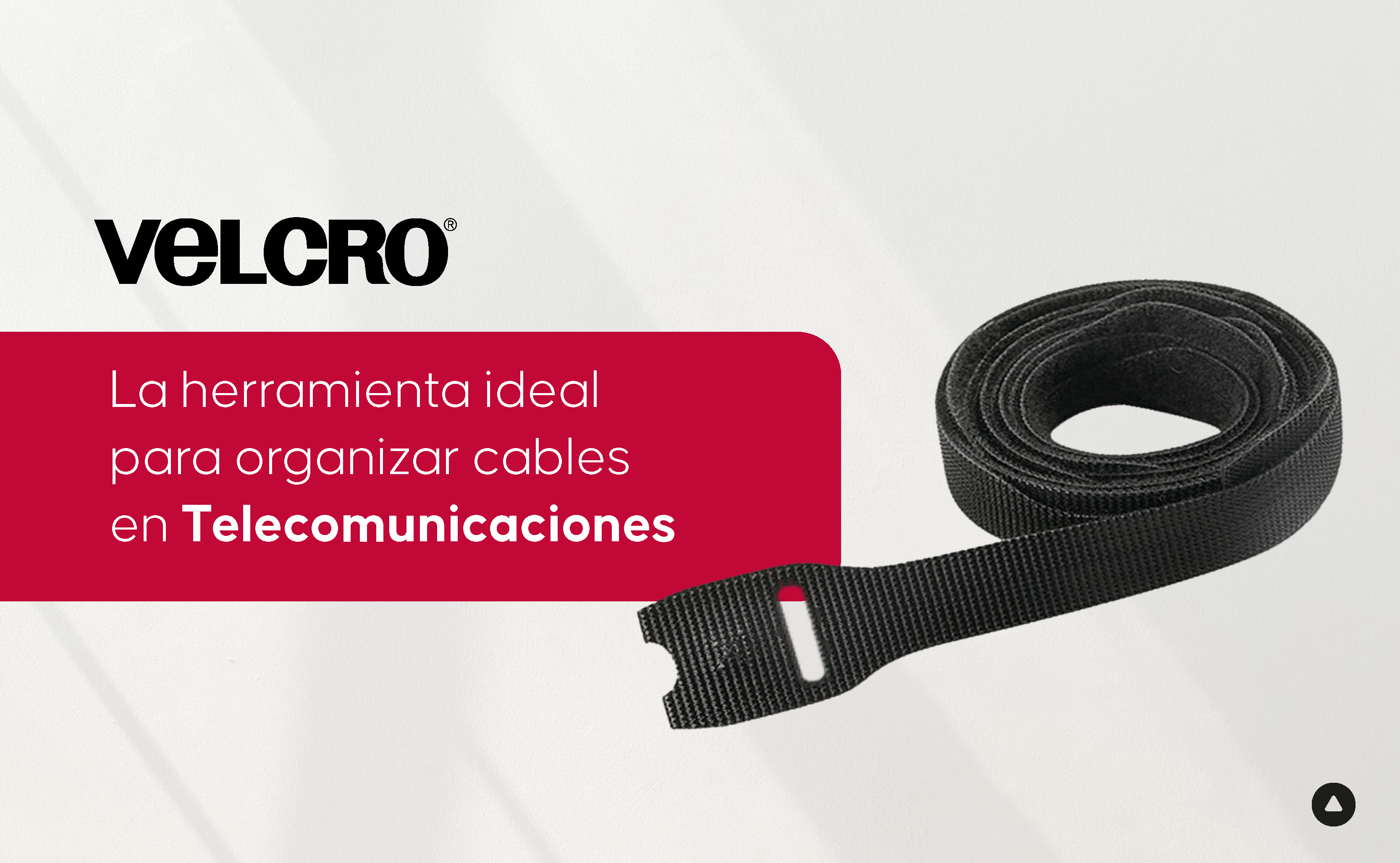 Velcro: La herramienta ideal para organizar cables en ...