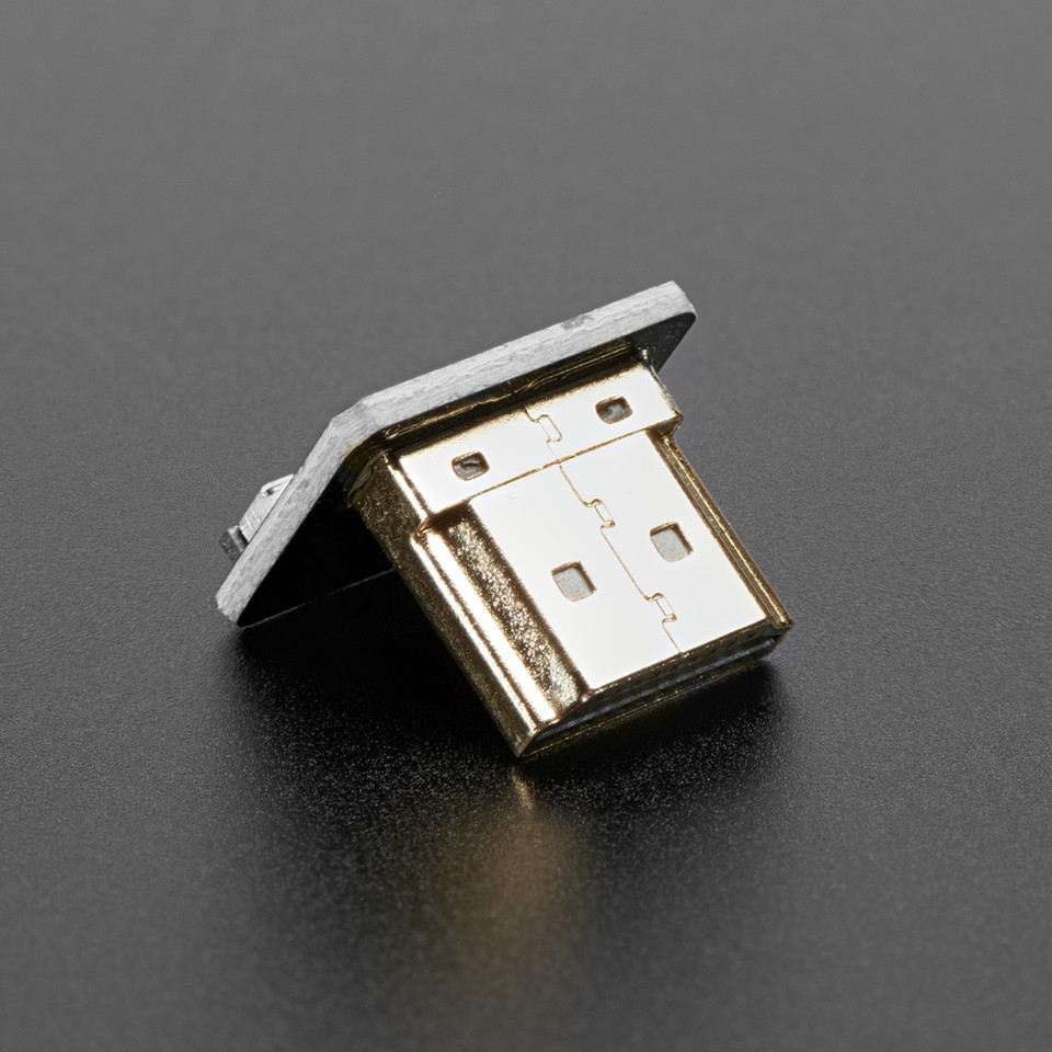 DIY HDMI Cable Parts - Right Angle (R bend) HDMI Plug Adapter