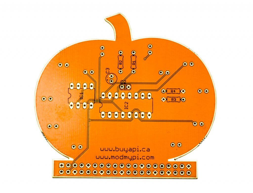 Raspberry Pi Halloween Pumpkin Solder Kit