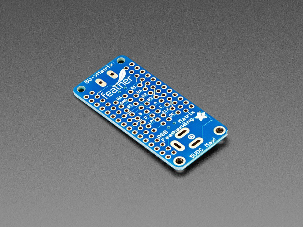 Adafruit RGB Matrix Featherwing Kit - For M0 and M4 Feathers