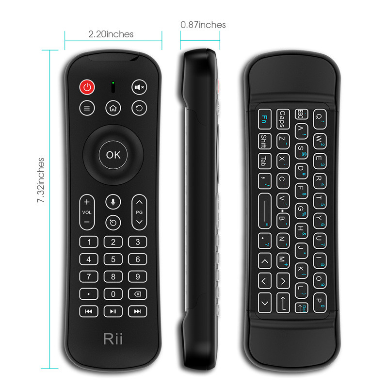 Mini Wireless Keyboard Remote Rii MX6