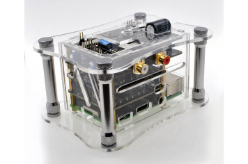 Acrylic Case For RPI + Katana + Isolator - Clear