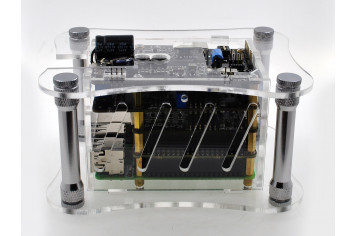 Acrylic Case For RPI + Katana + Isolator - Clear