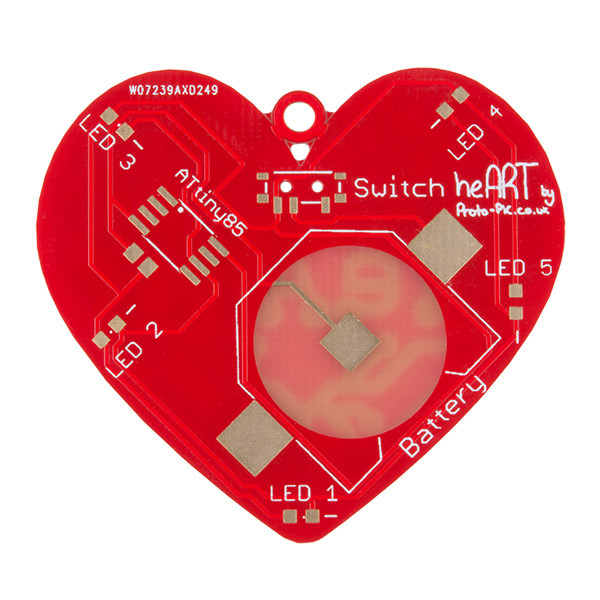 heART - Surface Mount Soldering Kit - PiShop.ca