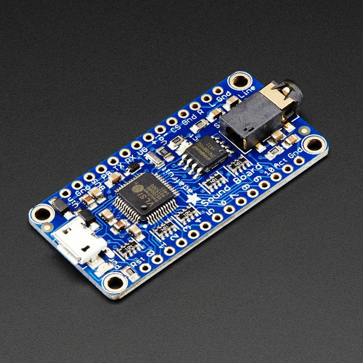 Adafruit Audio FX Sound Board - WAV/OGG Trigger with 16MB Flash - PiShop.ca