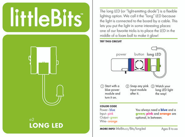 littleBits - Long LED