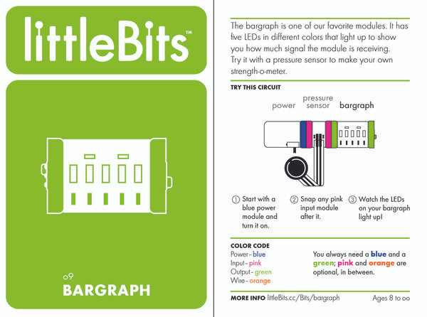 littleBits - Bargraph